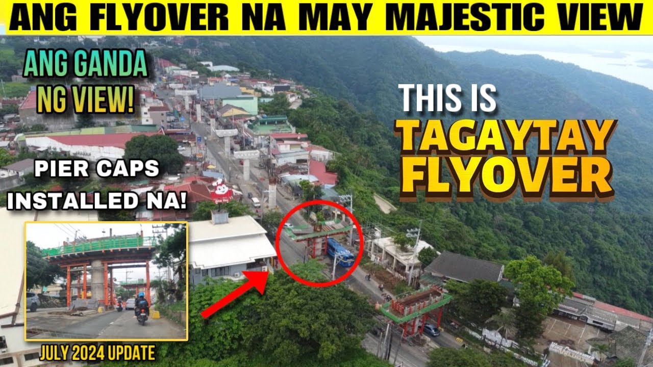 WOW ! PIER CAPS INSTALLED NA ! TAGAYTAY FLYOVER GANITO NA ! SCENiC VIEW ...