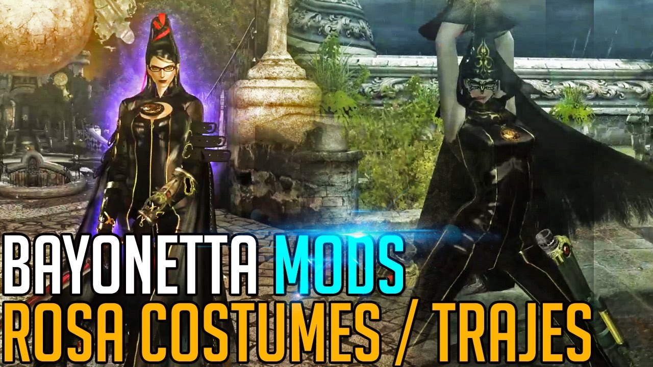 Bayonetta - ROSA 🌷 Costumes Mod // Mod Trajes 😁 - YouTube