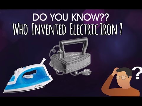who invented Electric Iron? Only Genious knows this. - YouTube