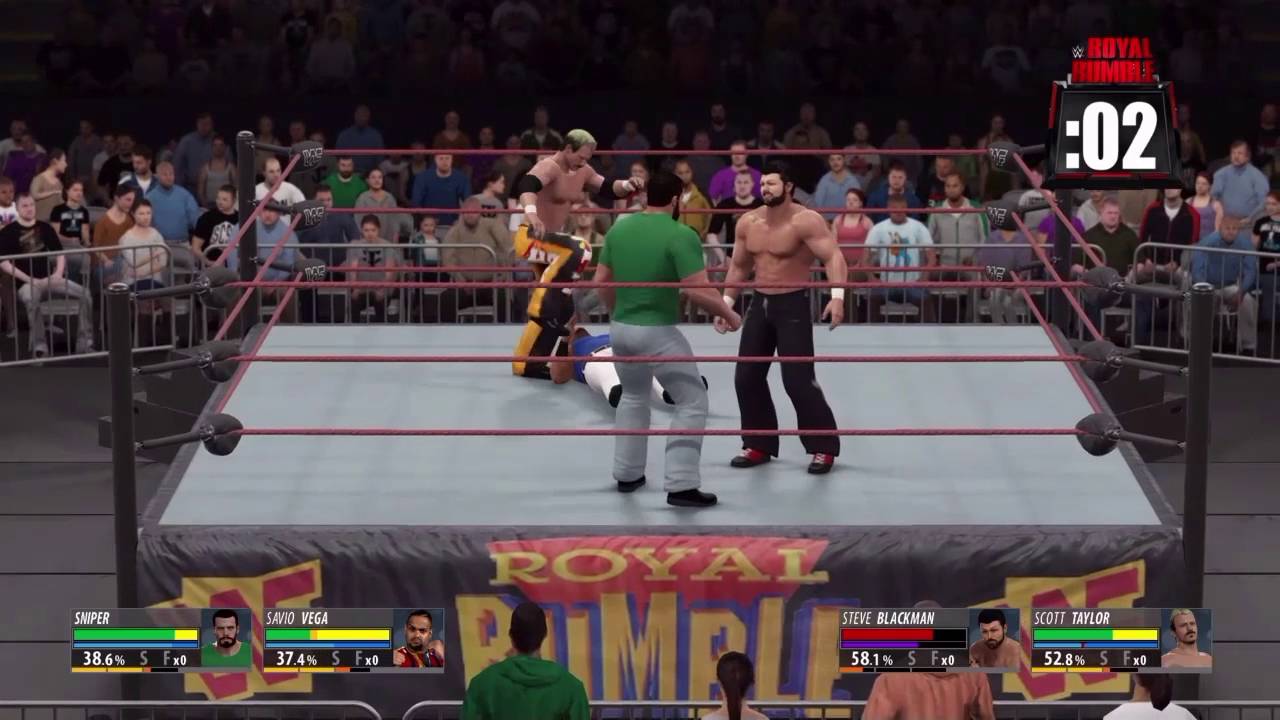 WWE2K16 Royal Rumble 98 The Royal Rumble Match - YouTube