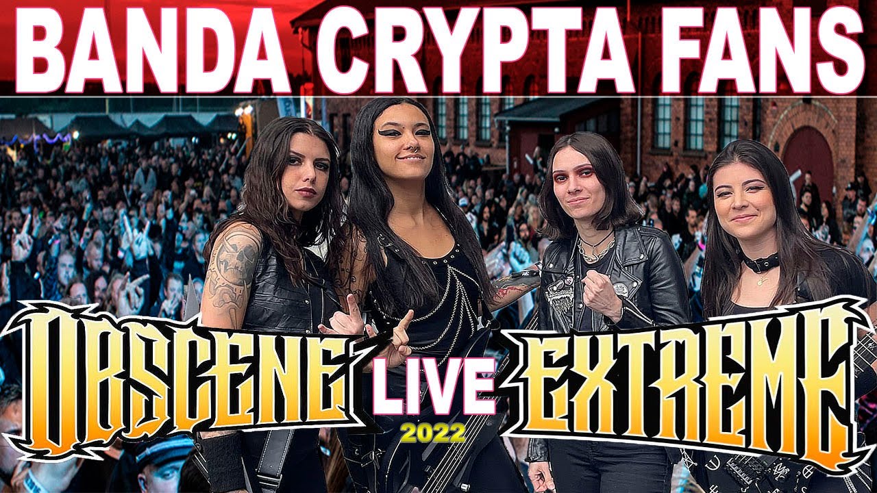 BANDA CRYPTA LIVE OBSCENE EXTREME 2022 REPUBLICA TCHEQUIA - YouTube
