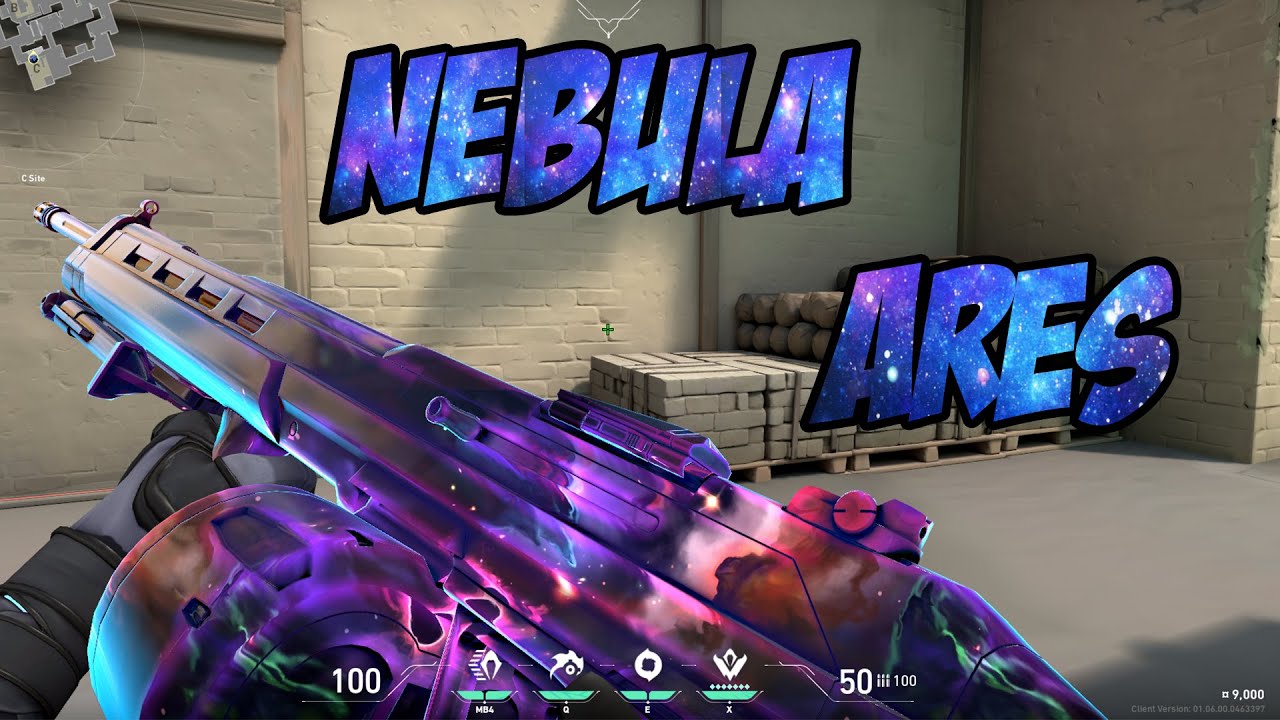 NEBULA ARES SKIN GAMEPLAY - VALORANT NEBULA SKINS - YouTube