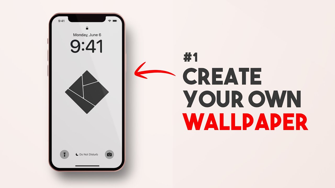how to make your own custom wallpaper - YouTube