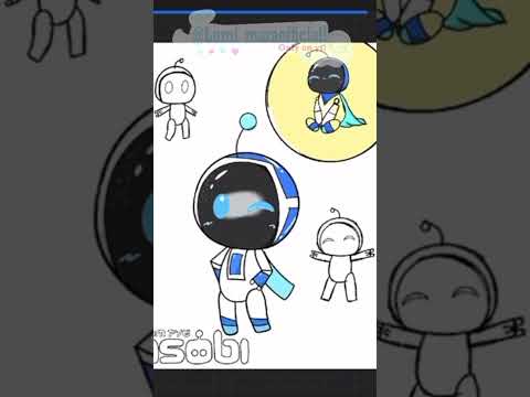 Astro bot fanartt‼️🔥🔥 #astrobot #drawing #art #cute - YouTube