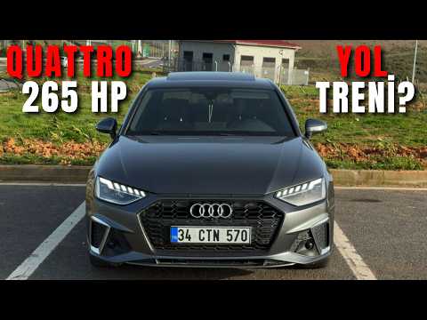 Quattro Gerçekten Tren Gibi mi? İlk Deneyimim! | A4 45 TFSI 265 HP