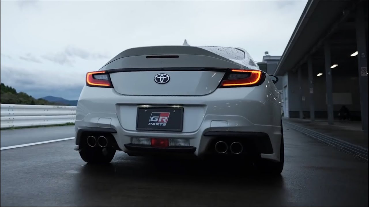 2022 TOYOTA GR86 - GR Performance Part (Exhaust Sound) - YouTube