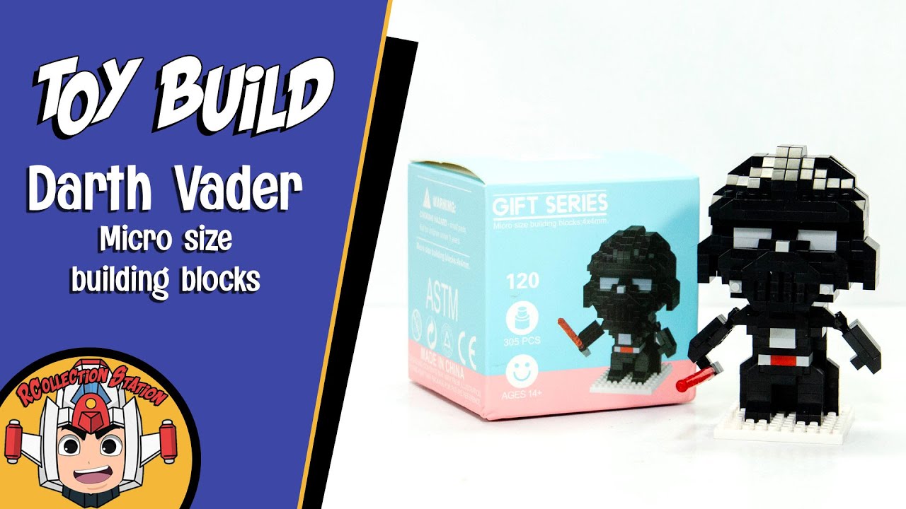 Darth Vader | Micro Building Blocks | Toy Build - YouTube