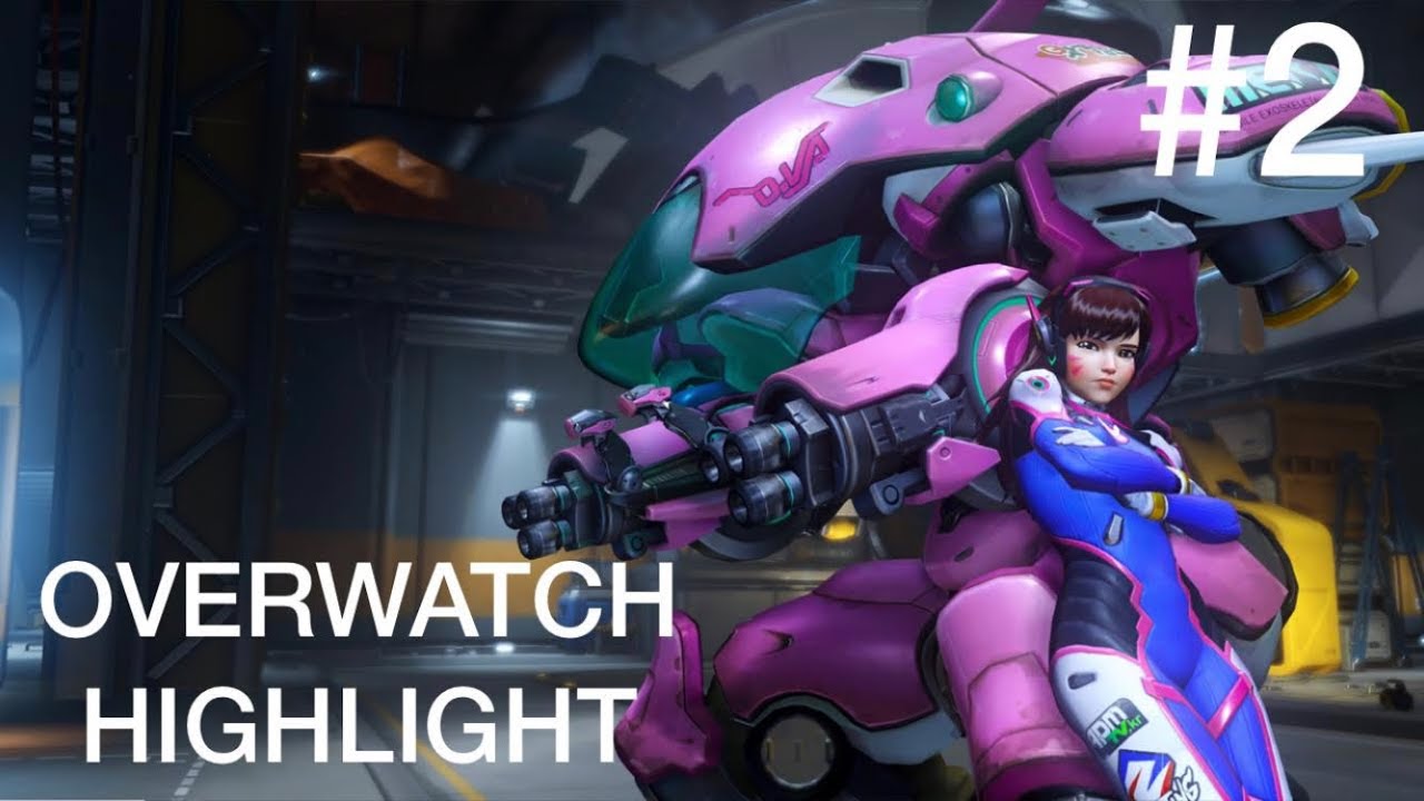 OVERWATCH HIGHLIGHT #2-D.VA - YouTube