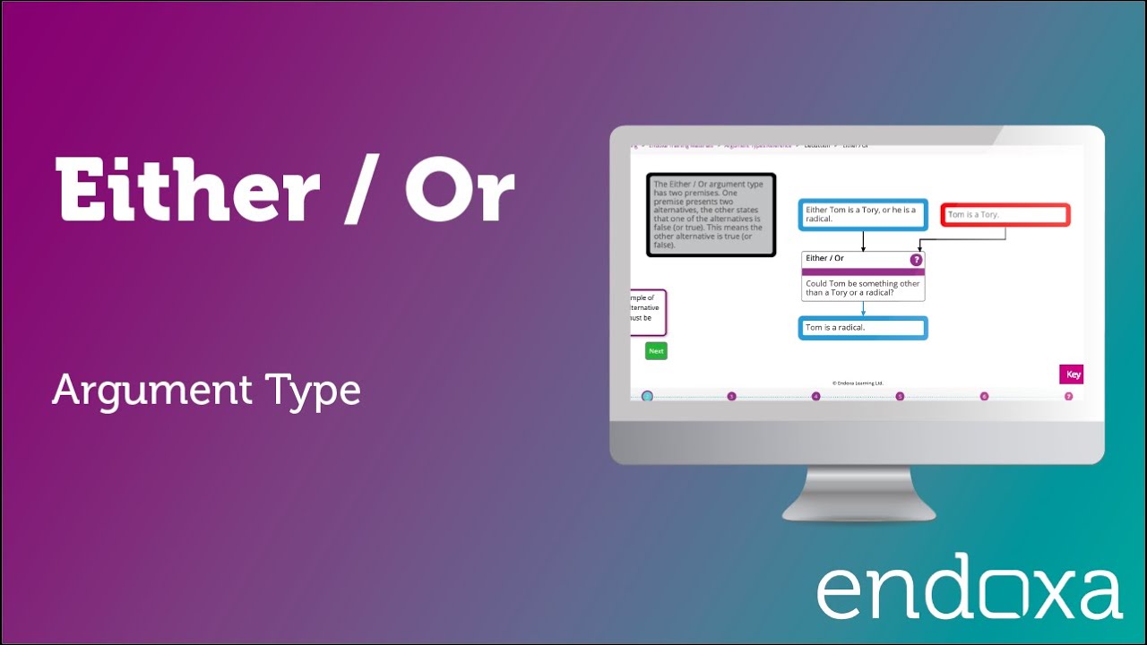 Either / Or Argument Type - YouTube