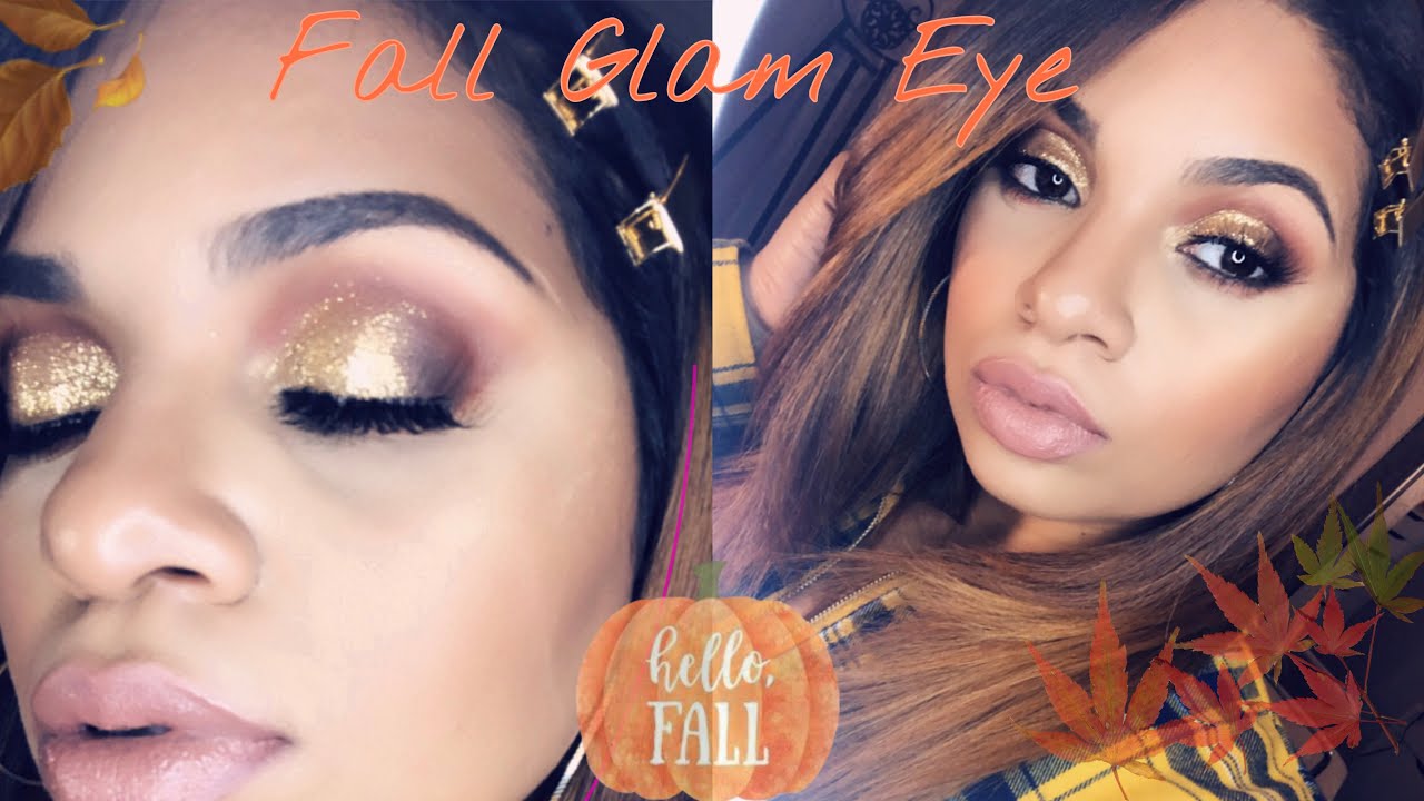 Fall Glam Eye Tutorial | Rebellamua - YouTube