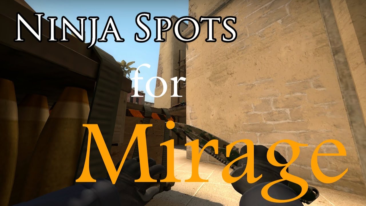 CS:GO - Ninja Spots for Mirage - YouTube