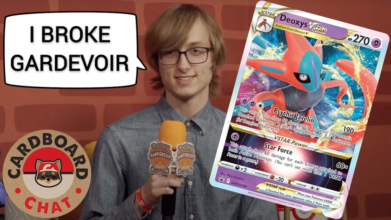 How does Deoxys VSTAR help Gardevoir ex? - Cardboard Chat with Jake ...