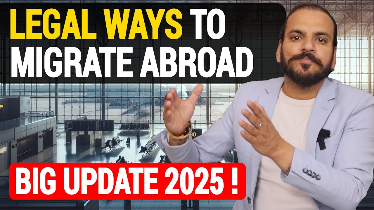 LEGAL WAYS to Migrate Abroad | Study Visa, Work Visa, Visitor Visa ...