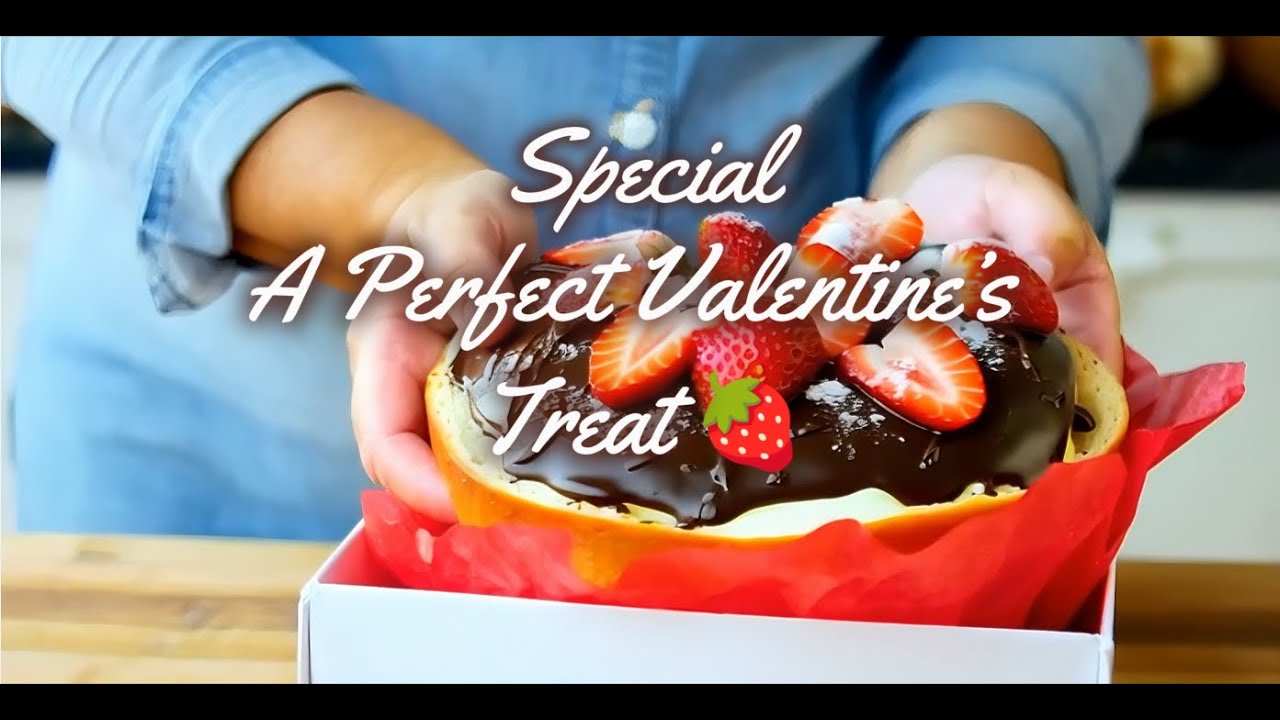 Cupid's Kitchen 🎂 Strawberry Love Bread – A Perfect Valentine's Treat ...