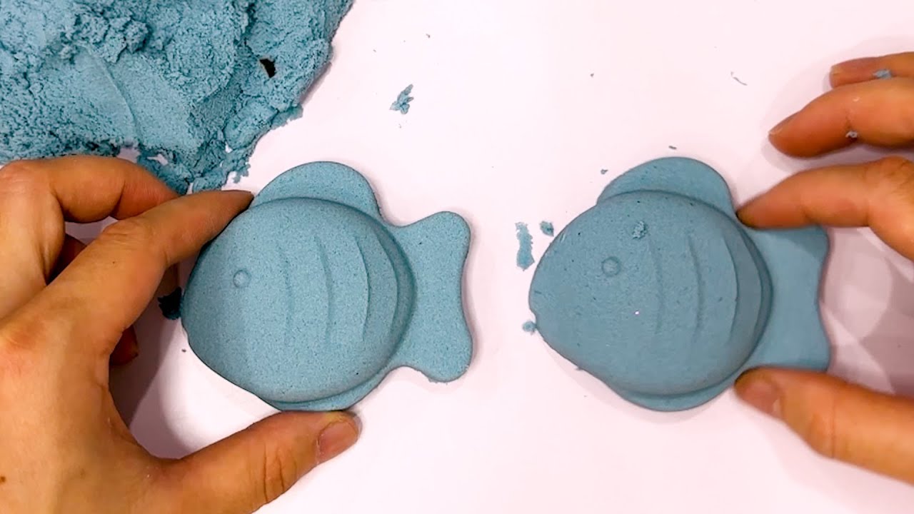 How to make 2 fish dynamic sand - YouTube