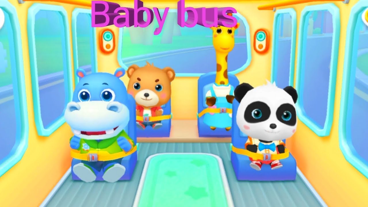 Baby bus।বেবি বাস।baby bus game - YouTube