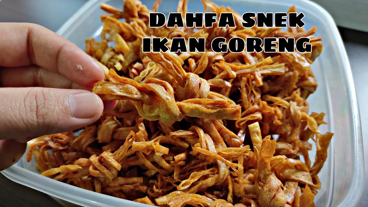 Kudapan Dahfa Dried Fish Fillet krup. krupp... - YouTube