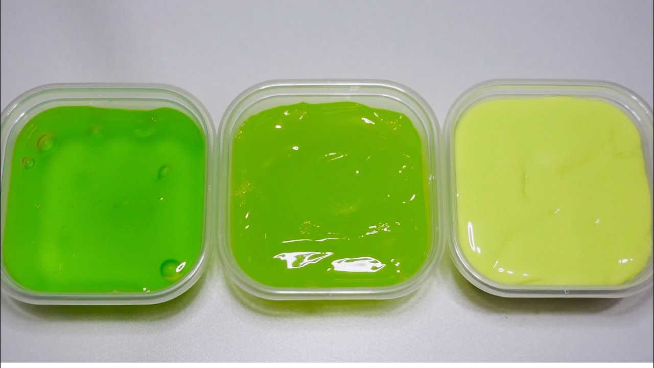Making NCT Pearl neo champagne colour slime by myself - YouTube