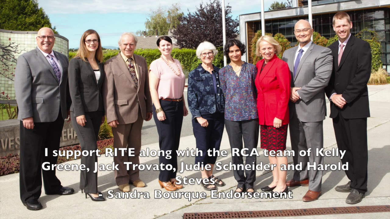 Sandra Bourque endorsement for RITE Richmond and RCA - YouTube