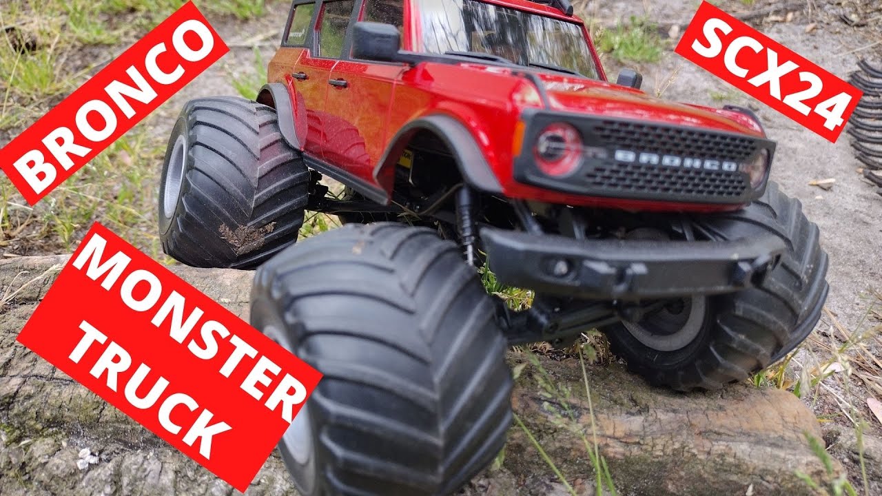 RC MONSTER TRUCK!! SCX24 Bronco - YouTube