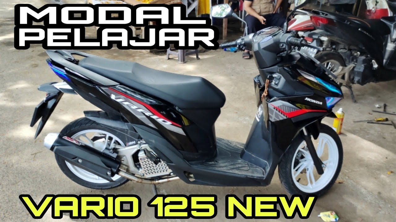 KNALPOT STANDAR RACING HONDA VARIO 125 NEW HARGA PELAJAR SUARA ADEM ...