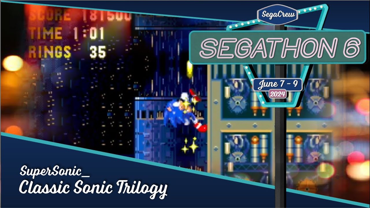 SEGATHON 6: Classic Sonic Trilogy (Glitched - Sonic) by SuperSonic ...