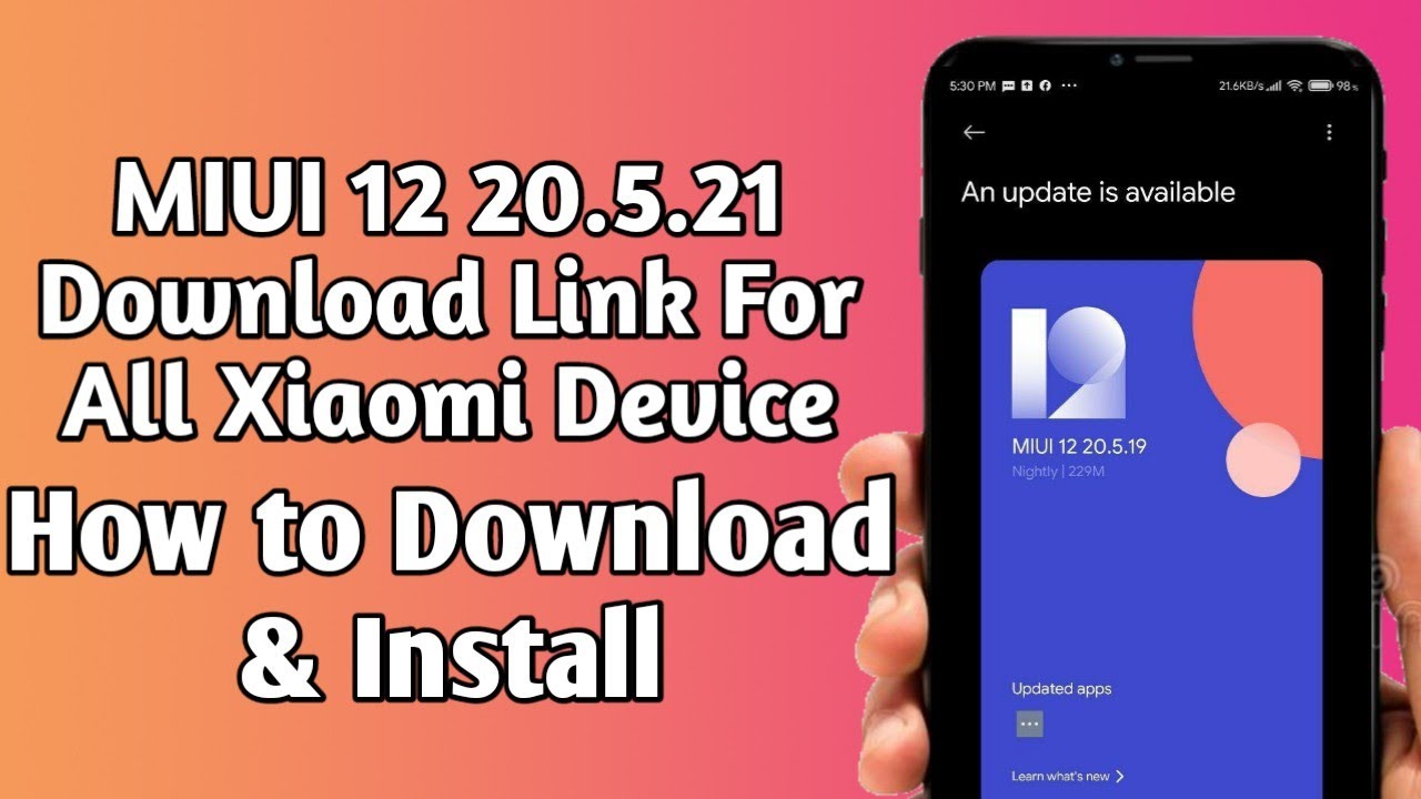 MIUI 12 20.5.21 Beta Update Release Download - YouTube