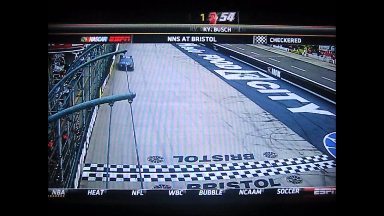 2013 Jeff Foxworthy's Grit Chips 300 - Close finish - YouTube