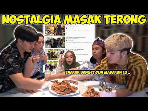 MASAK TERONG LUCU LAGI .. Crispy Banget Enaaaakk