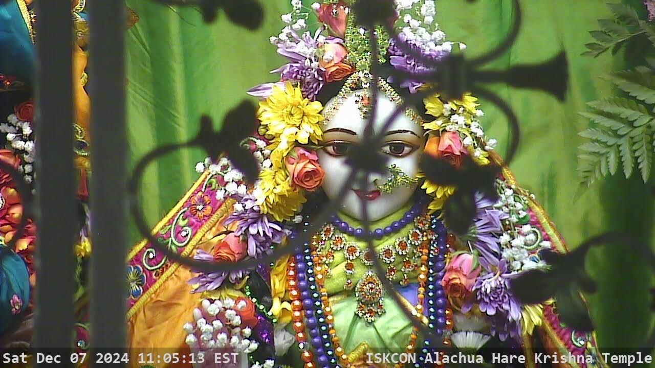 LIVE Broadcast - ISKCON Alachua Hare Krishna Temple - YouTube