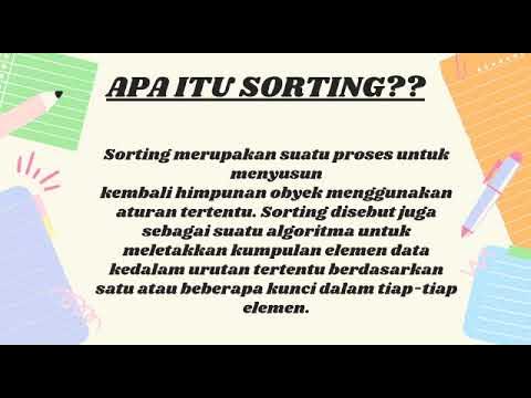 tugas informatika tentang SEARCHING DAN SORTING - YouTube