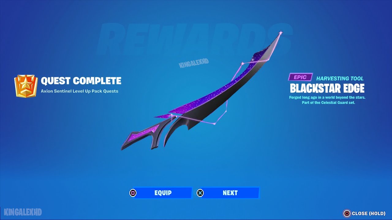 How To Get Blackstar Edge Pickaxe NOW FREE In Fortnite! - Collect ALL ...