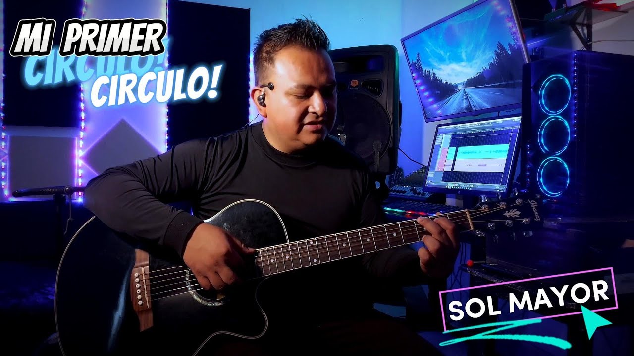 COMO TOCAR EL CIRCULO DE SOL EN GUITARRA - YouTube