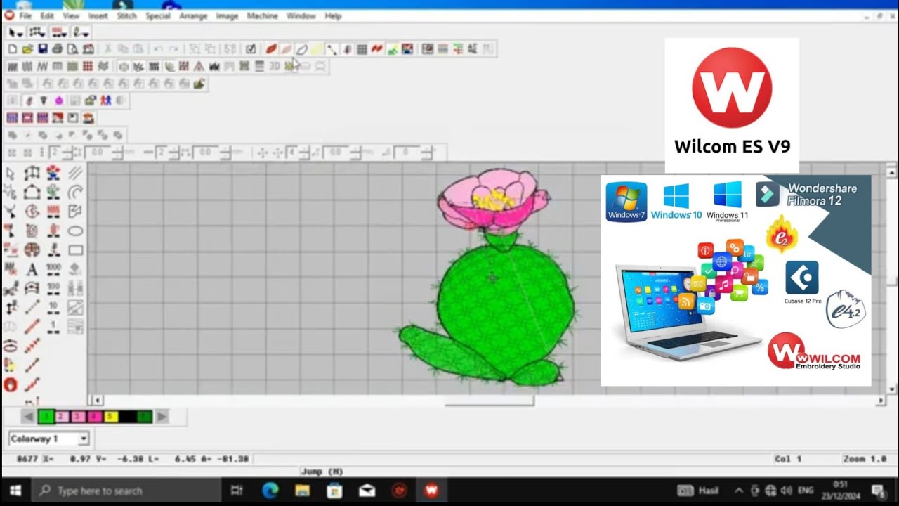Total Instal Wilcom v9 sp4 Di windows 10 32/64bit ( Bisa Untuk Di Semua ...