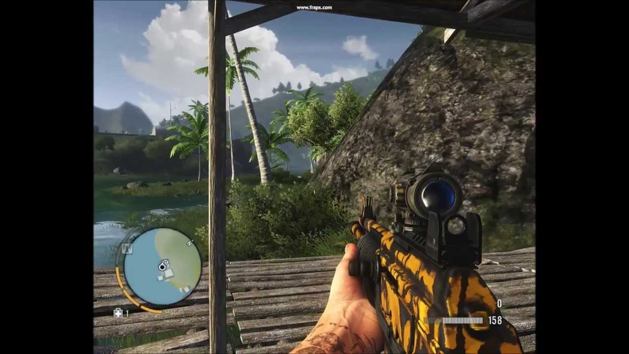 Far cry 3 graphics test-ATI radeon HD 5570 - YouTube