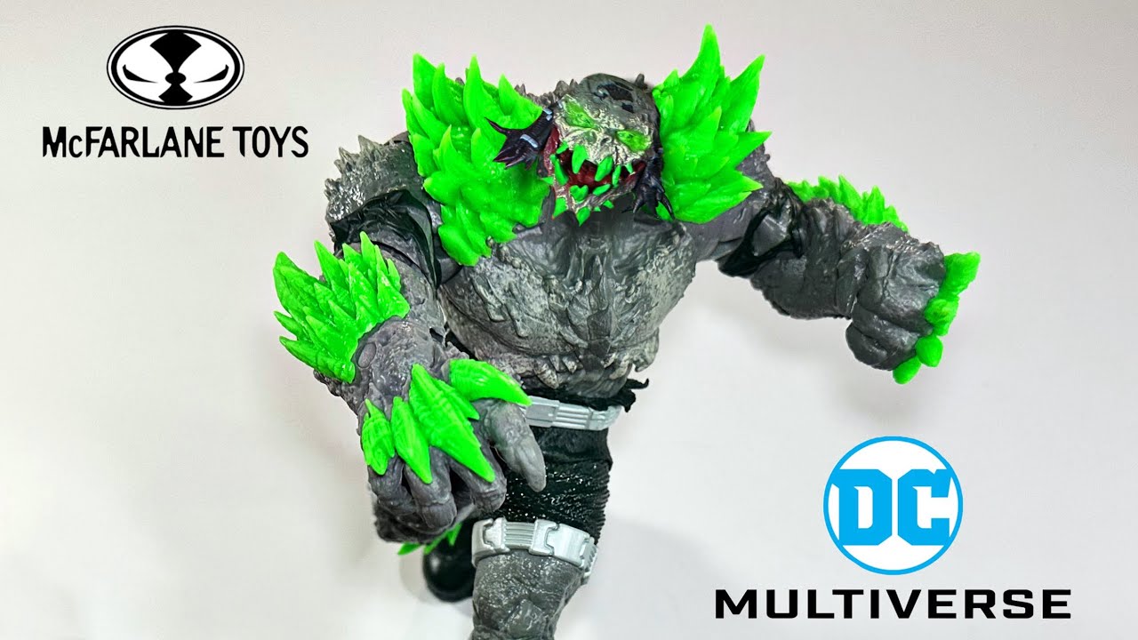 McFarlane Toys DC Multiverse Kryptonite Doomsday Megafig Review - YouTube