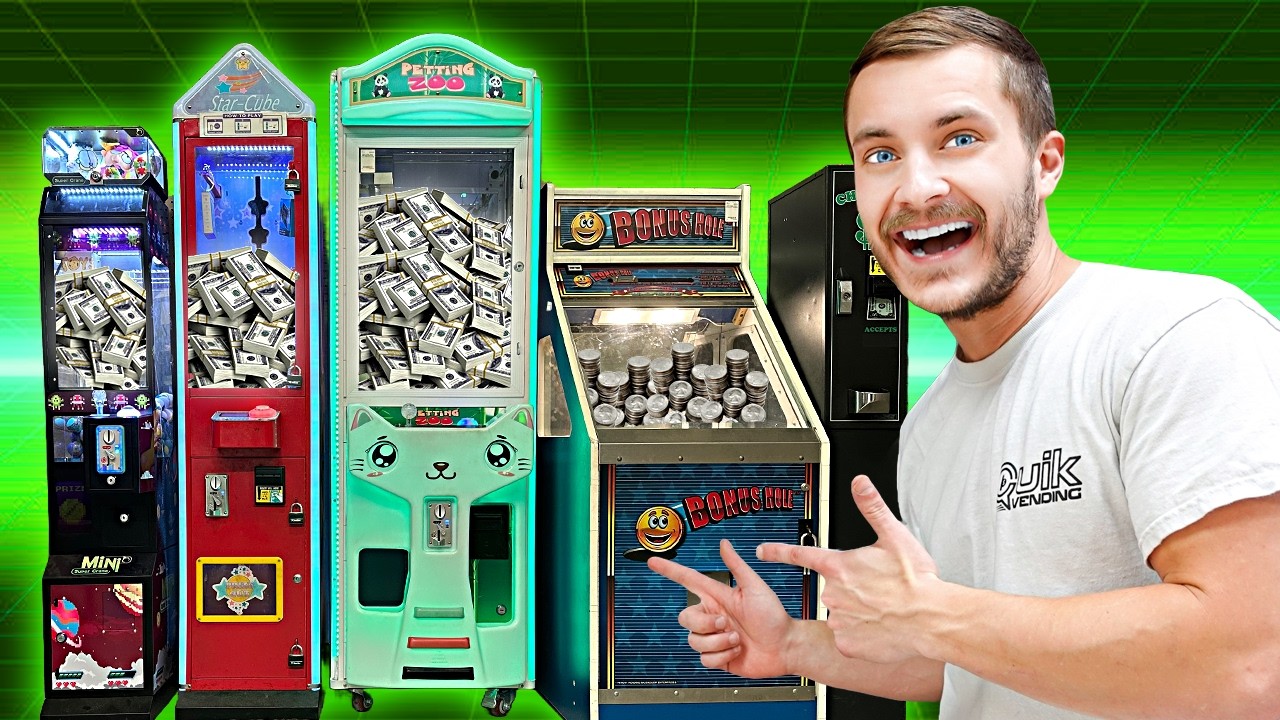 Our Mini ARCADE Makes SO MUCH MONEY! - YouTube