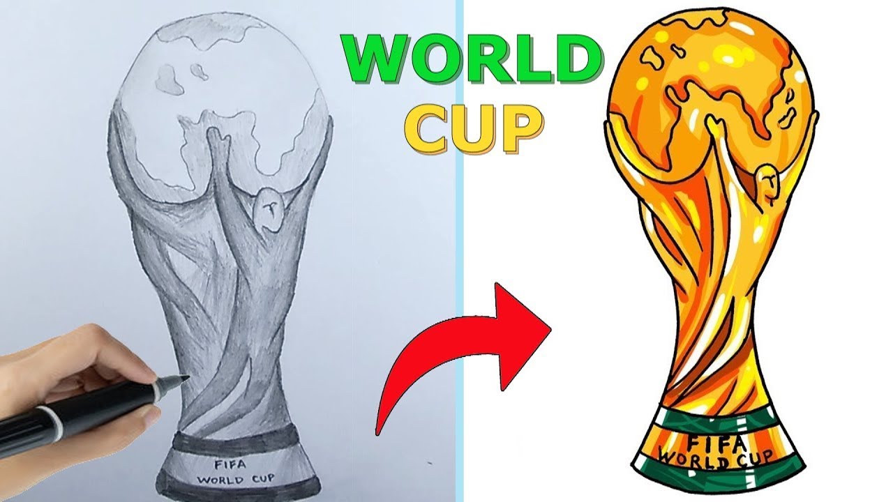 FIFA World Cup How To Draw |Draw For Kid| |Art And Craft| #mickeymouse ...