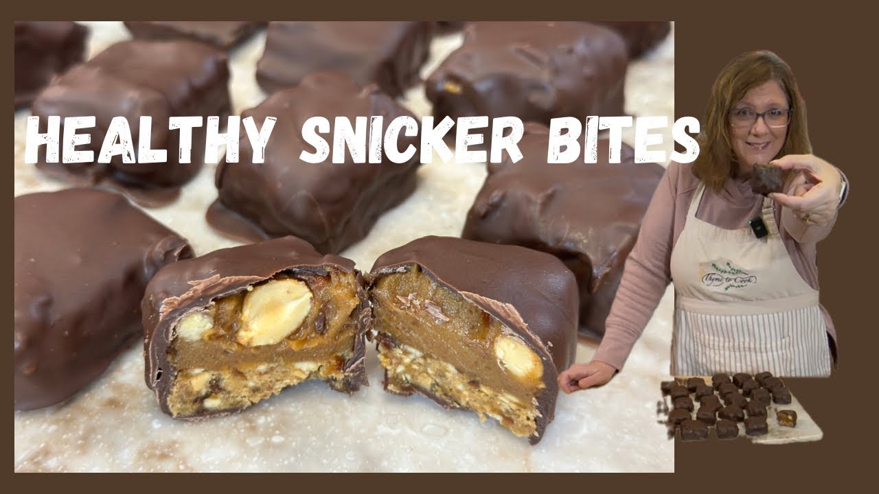 Healthy Snicker Bites, So good you wouldn't know they are healthier ...