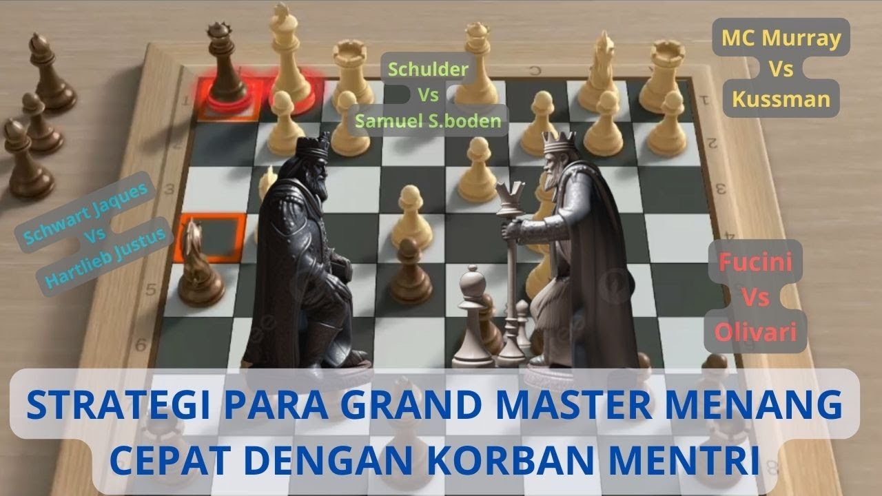 4 Strategi Menang Cepat dengan Korban Mentri | Startegi Grand Master ...