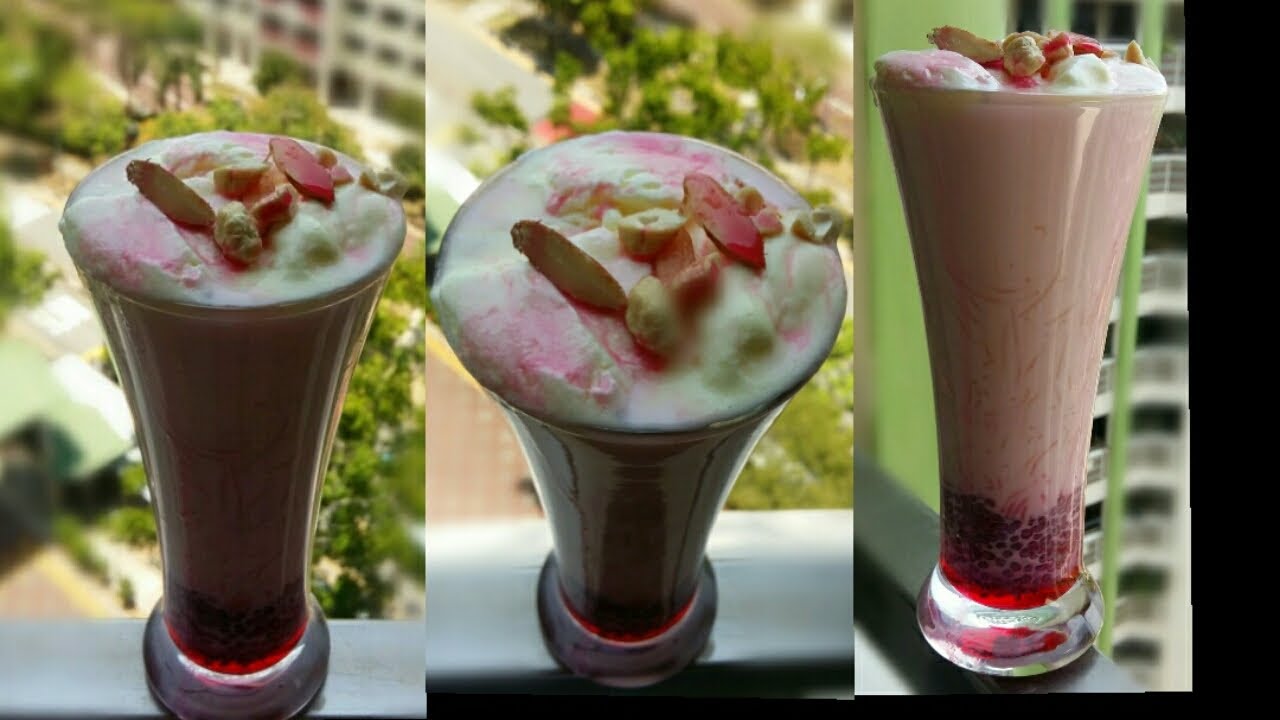 Faluda | Home Made Falooda/Faluda | Archana's Secret Recipe ...