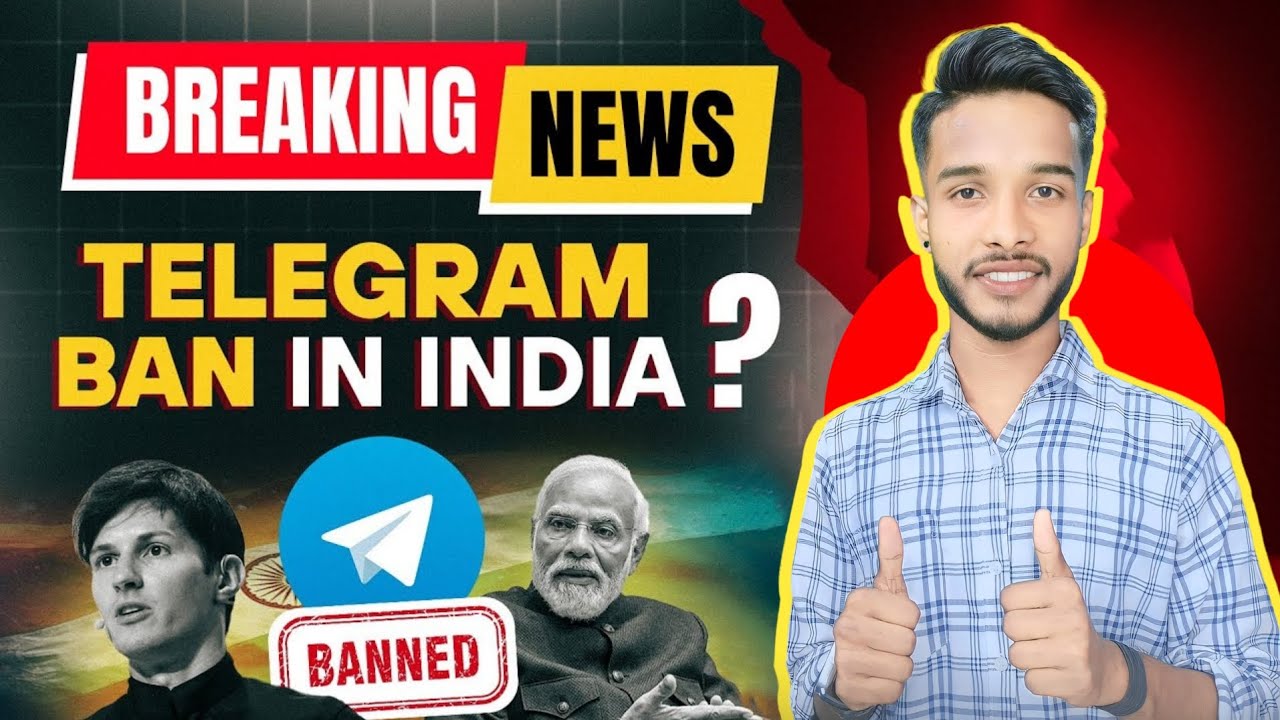 Big Breaking News | Telegram Ban in INDIA ? Telegram CEO Arrested 😱 ...