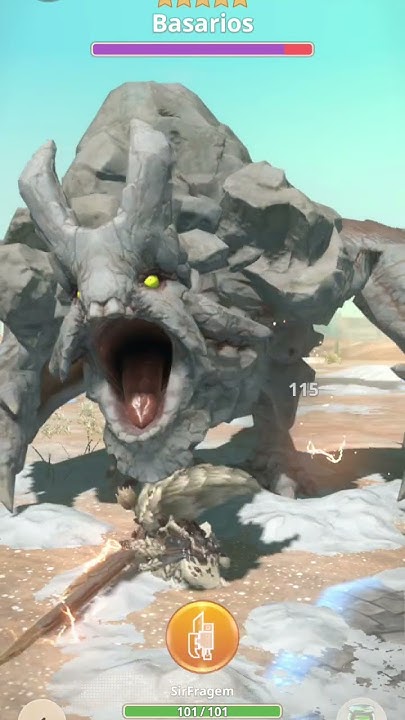 MH Now Basarios #monsterhuntermobile #mhnow #mhn #monsterhunter # ...