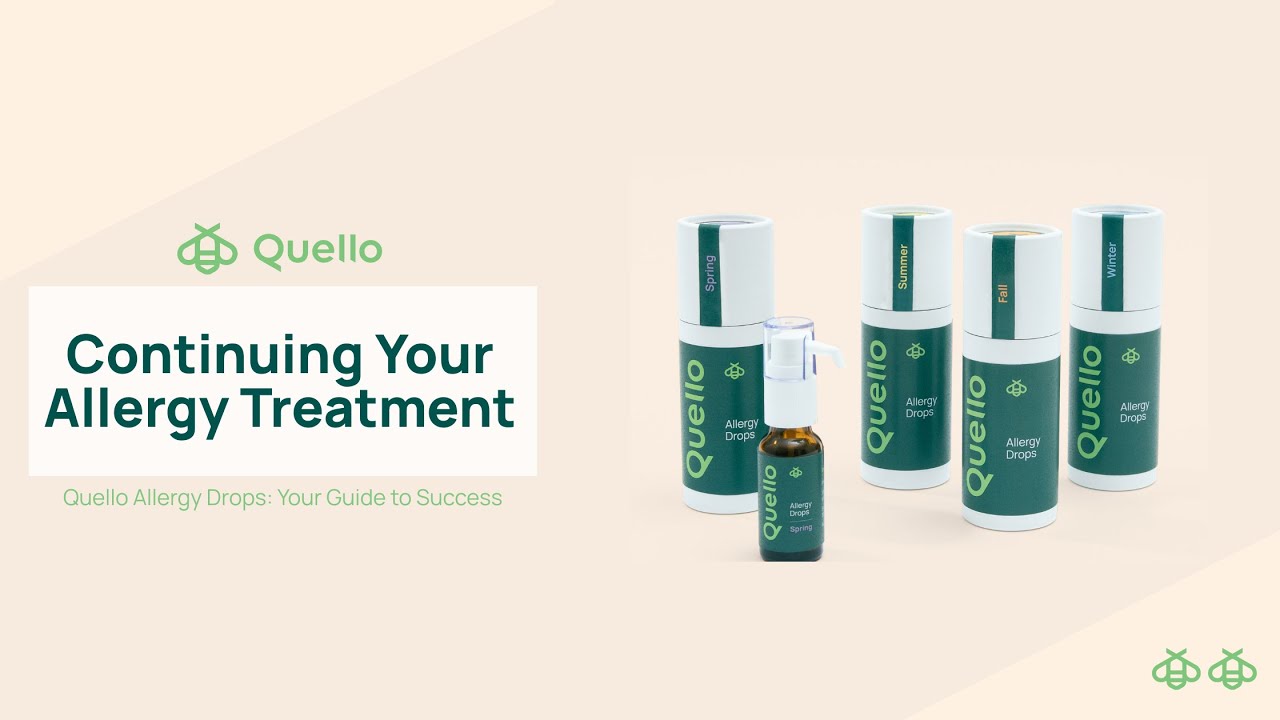 Continuing Your Quello Allergy Treatment - YouTube