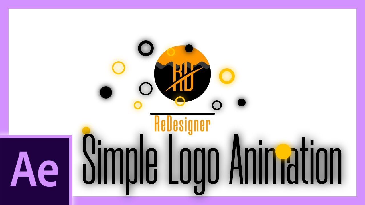 Minimal Logo Animation | After Effects - YouTube