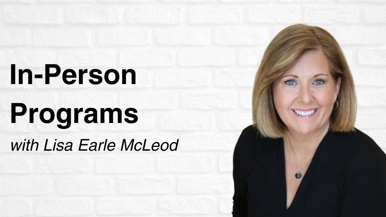 Lisa McLeod: Bestselling Author and Keynote Speaker - YouTube