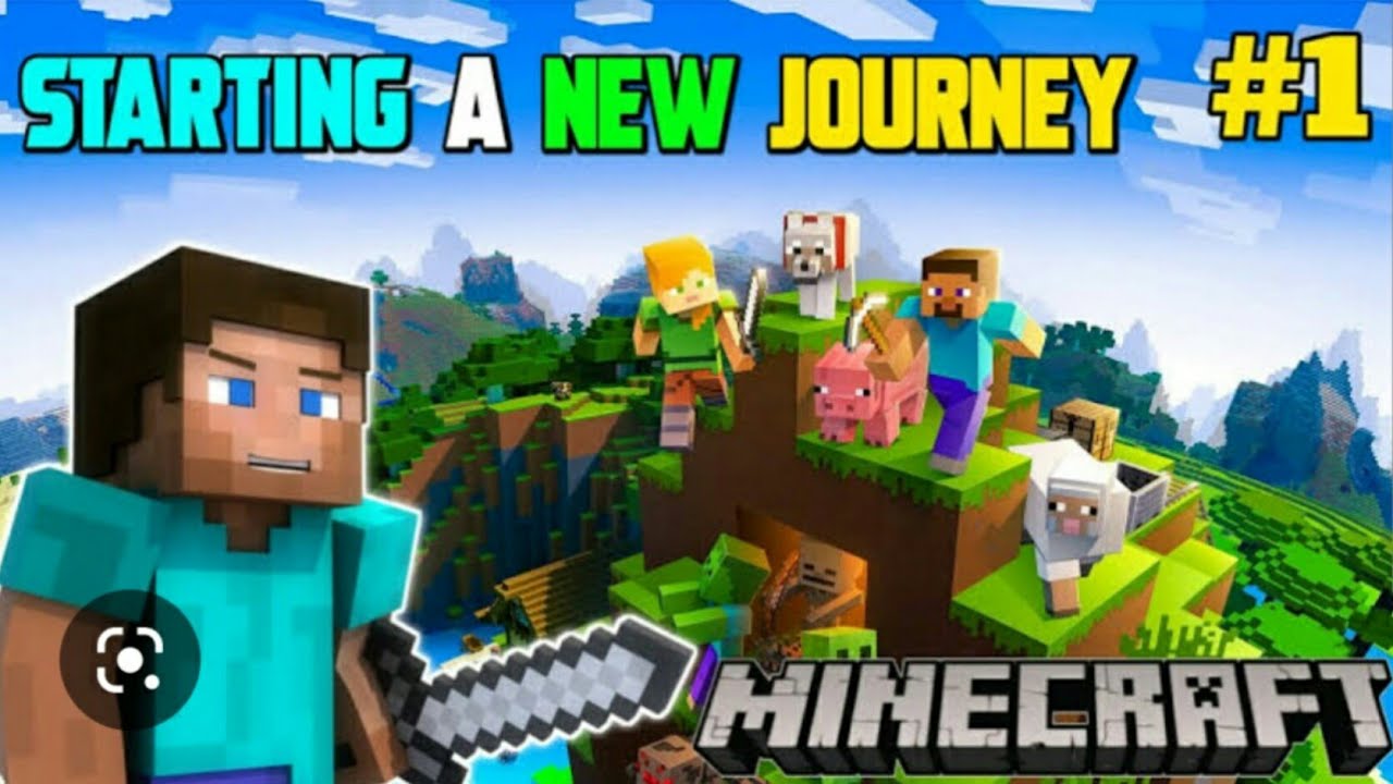 first time playing Minecraft part 1 - YouTube