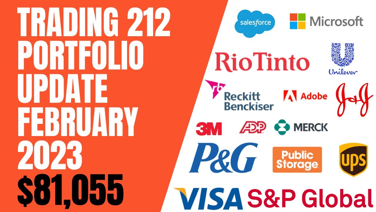 Trading 212 Portfolio Update February 2023 Passive Income - YouTube