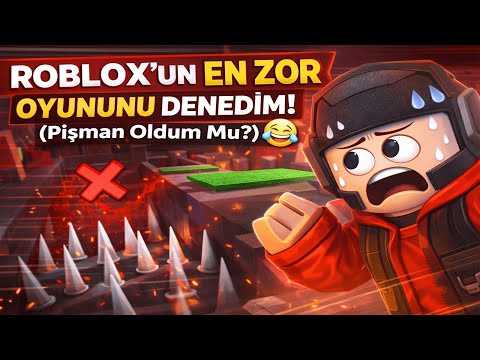 ROBLOX'UN EN ZOR OYUNUNU DENEDİM! (Pişman Oldum Mu?) 😂