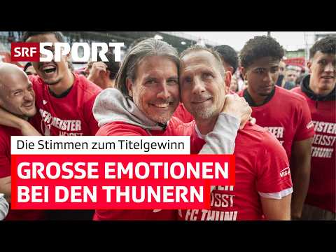 Die Freude in Thun ist grenzenlos 🥳 | SRF Sport
